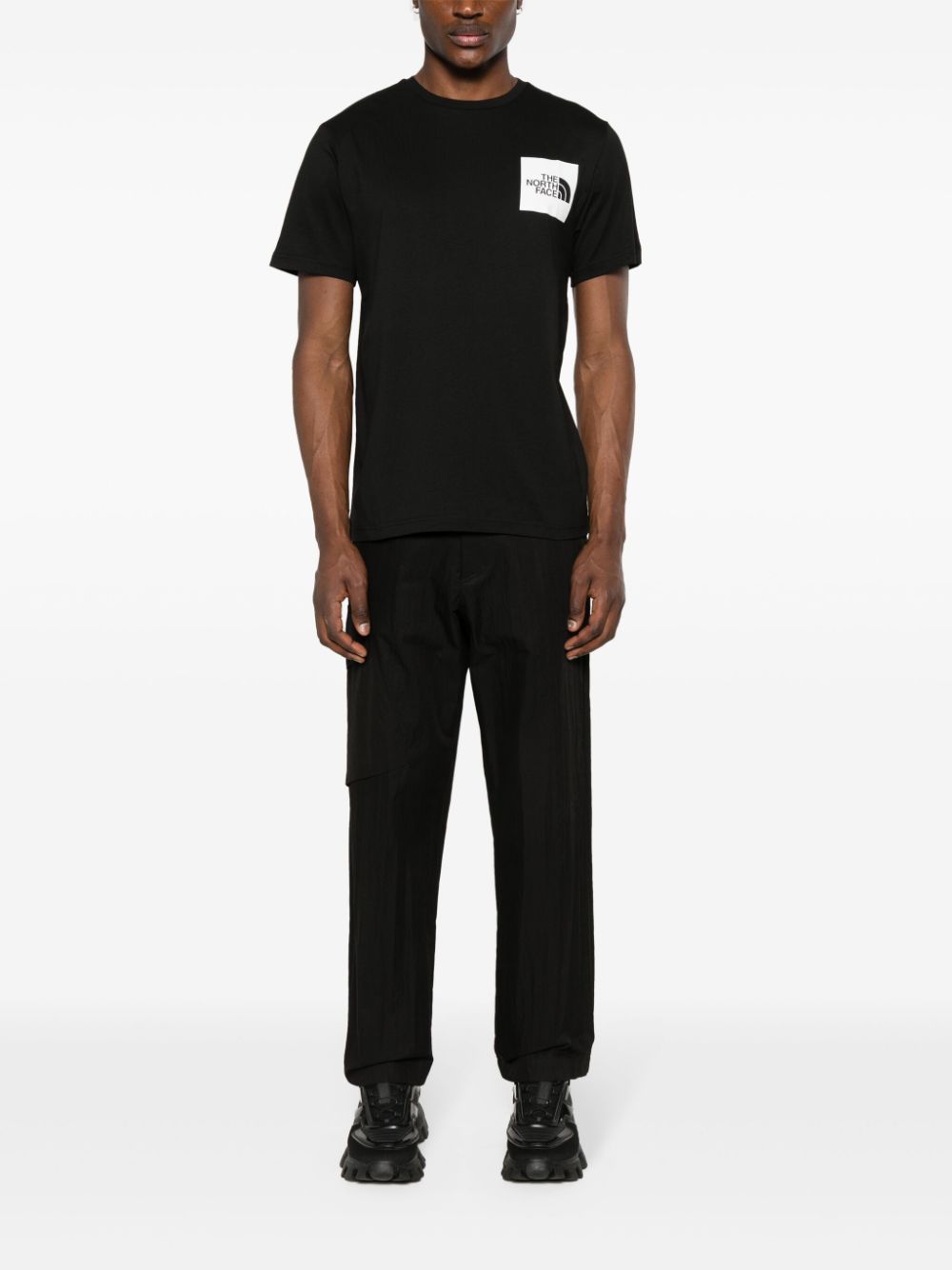 THE NORTH FACE logo-print cotton t-shirt