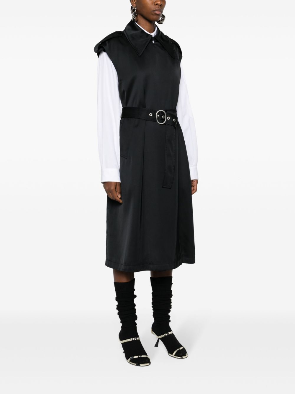JIL SANDER Jil Sander Belted Trench Coat