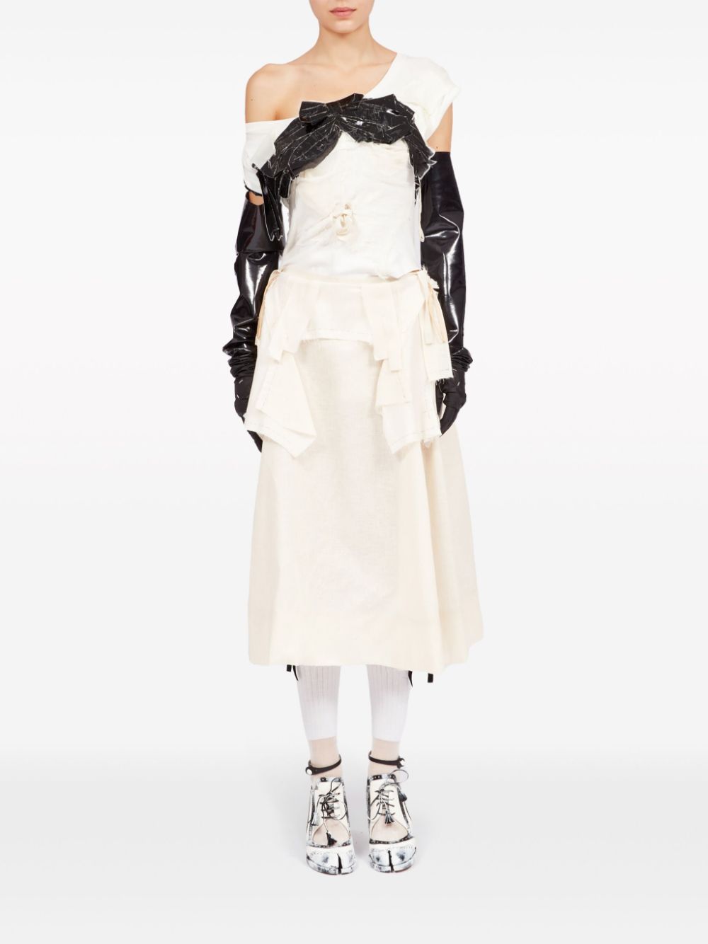 MAISON MARGIELA Maison Margiela Work-In-Progress Midi Skirt