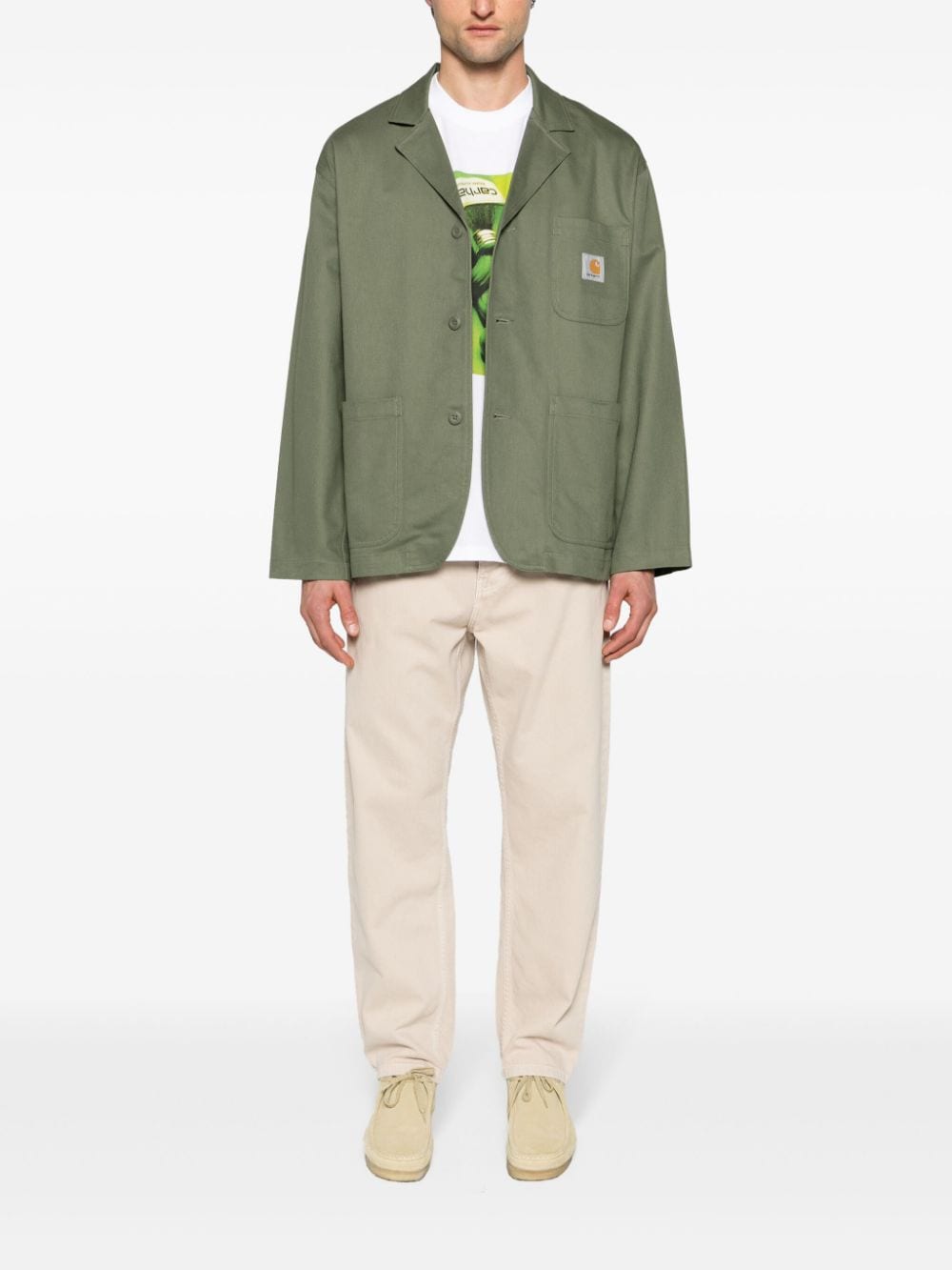 Buy Carhartt Work In Progress Midland Single-breasted Cotton