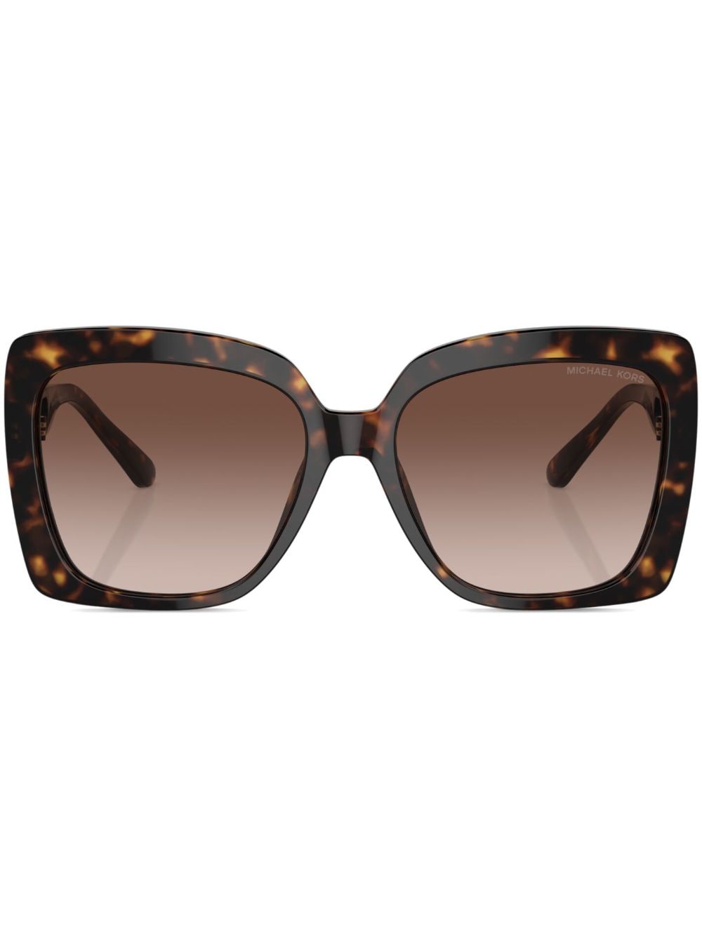 Michael Kors Oversized Square-Frame Sunglasses - Brown  display picture 2