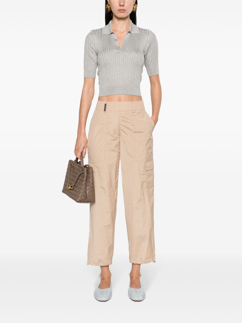 PESERICO Peserico High-Waisted Tapered Trousers