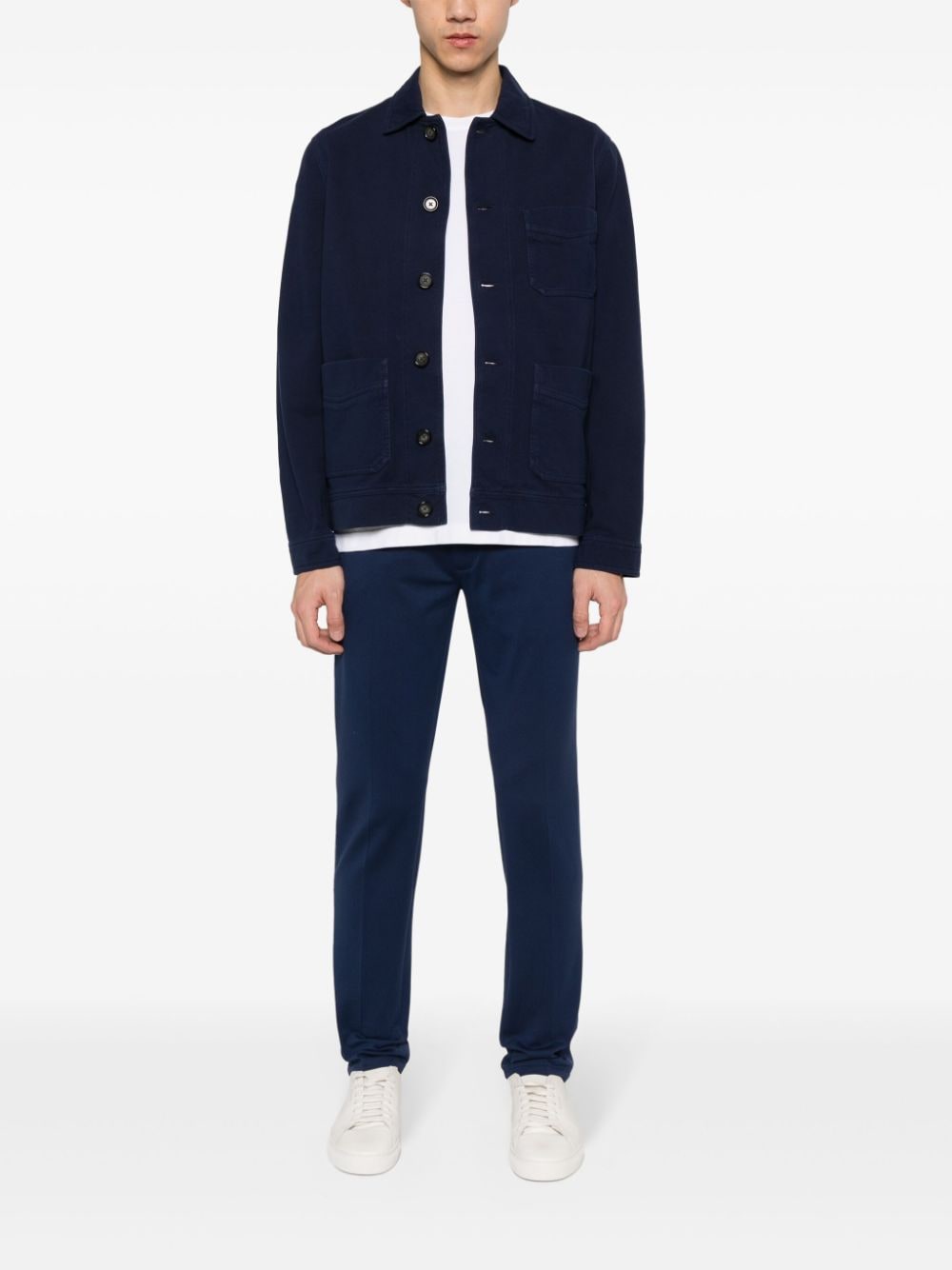 CIRCOLO 1901 piqué-weave chinos