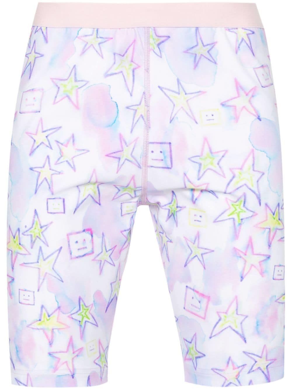 ACNE STUDIOS Acne Studios Tie-Dye Star Print Shorts