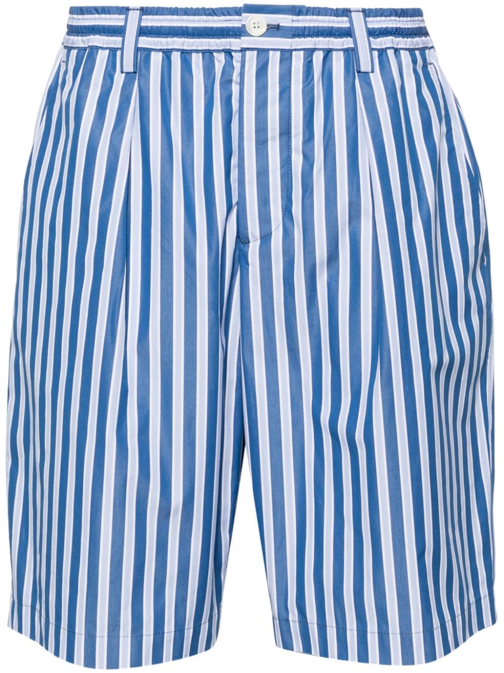 MARNI Marni Striped Cotton Bermuda Shorts