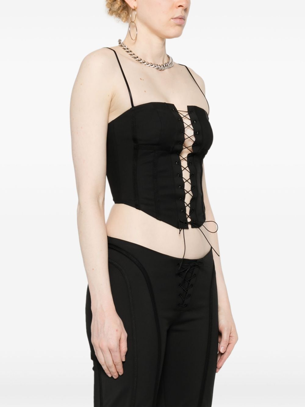 MISBHV MISBHV Lara Lace-Up Top