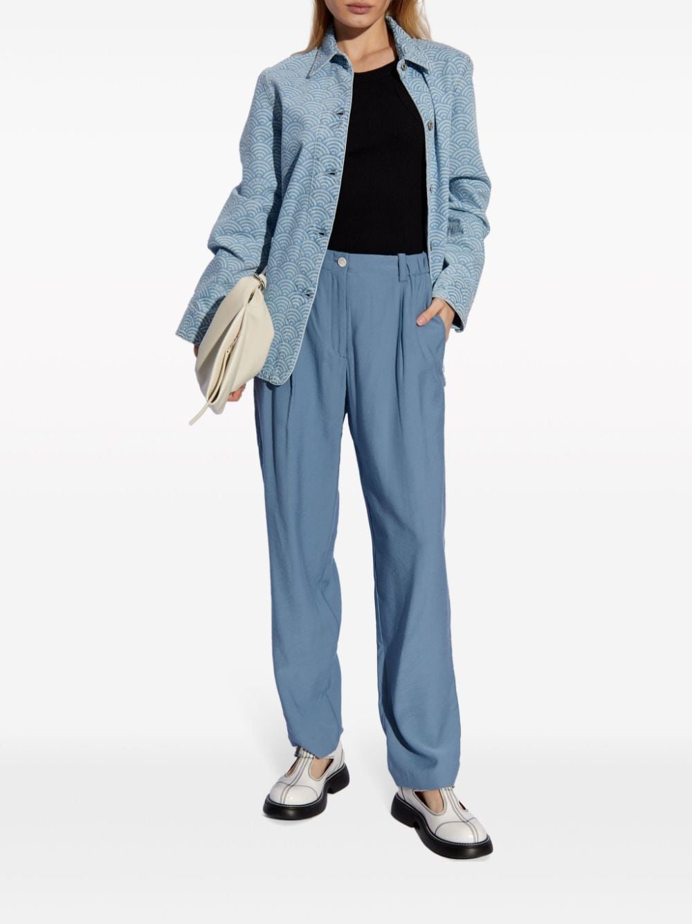 KENZO Kenzo Straight-Leg Trousers