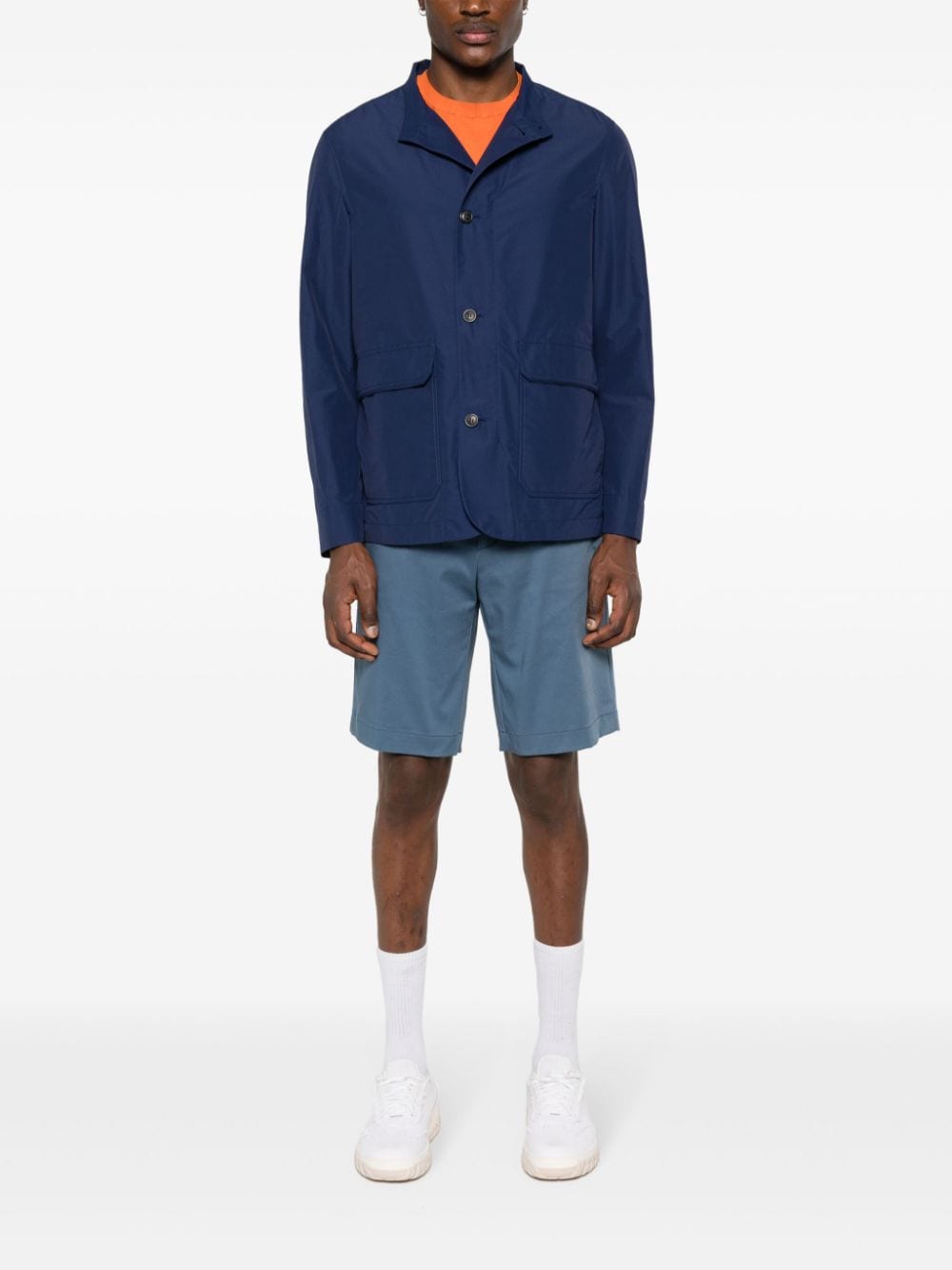 ZEGNA Zegna Textured Shirt Jacket