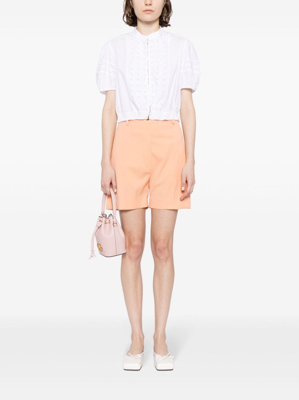PATOU Patou Tailored Virgin Wool-Blend Shorts