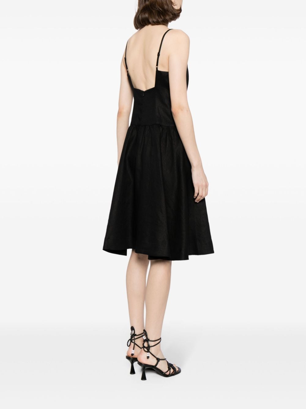 a line dress yessica Jessica Williams White Lace A-Line 2024 Oscars After Party Dress main image 1