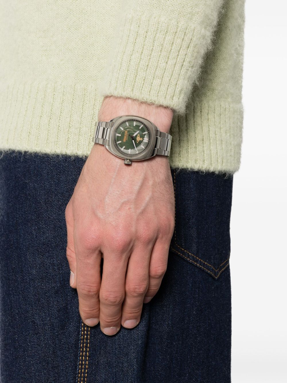 Vivienne Westwood 42mm Bracelet Watch In Green - 20% Off