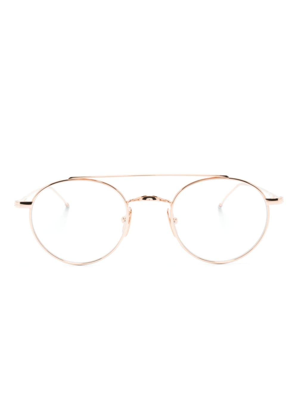 Bonnie Clyde Rose Gold Petrichor Sunglasses In The Last  display picture 1