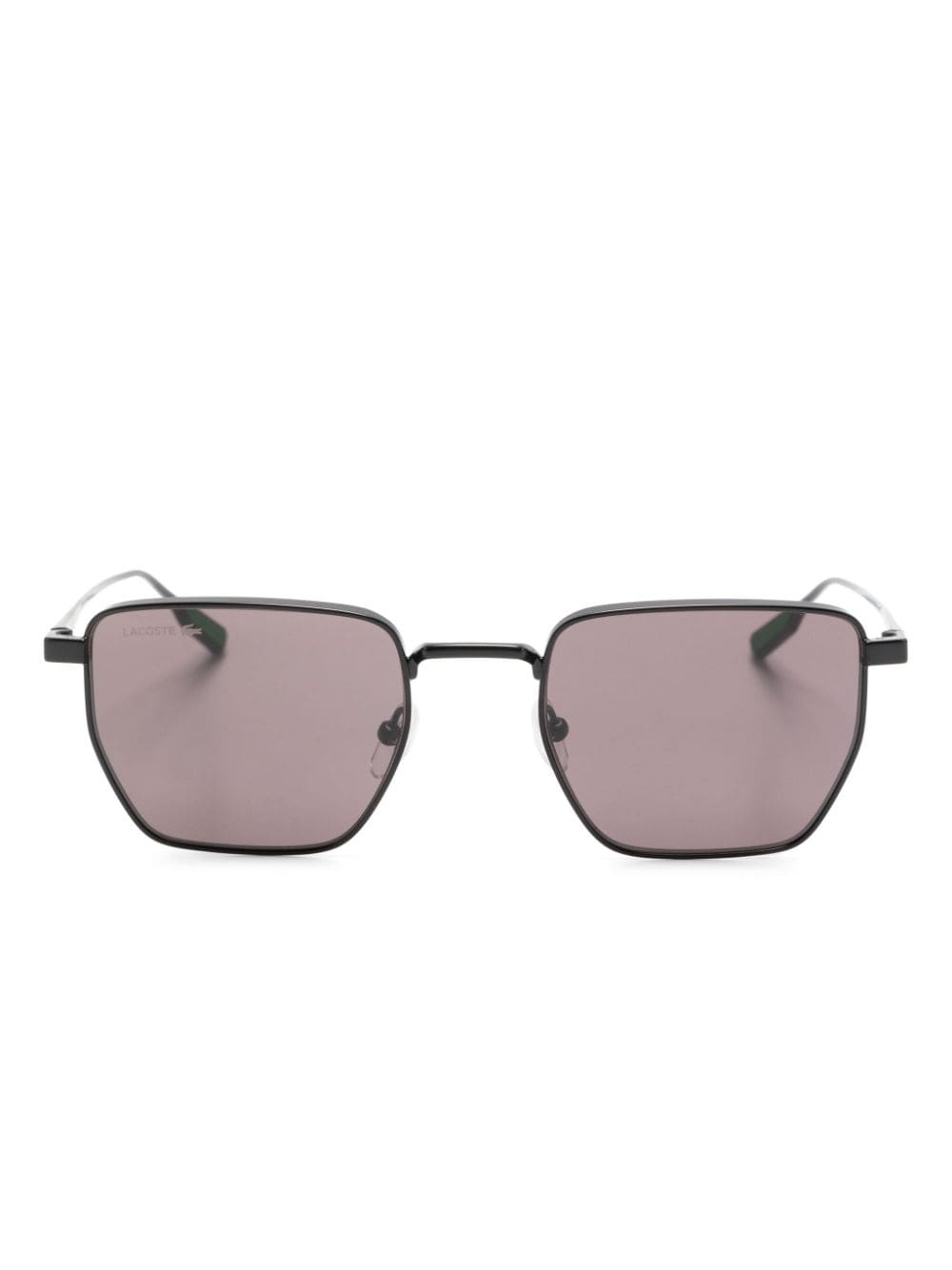 Lacoste Square-Frame Sunglasses In Black - 41% Off  display picture 1