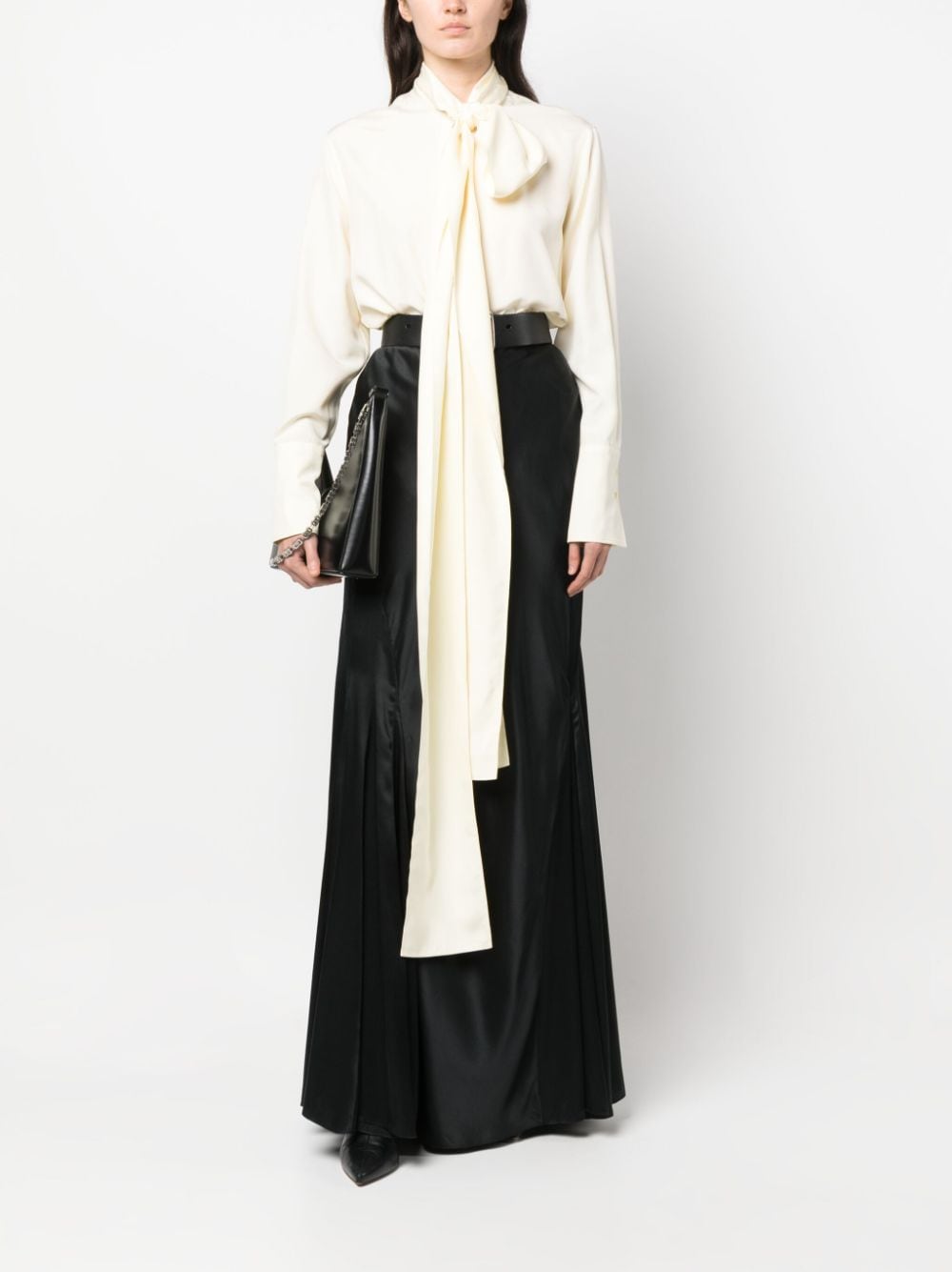 GIVENCHY Givenchy Pussy-Bow Silk Blouse