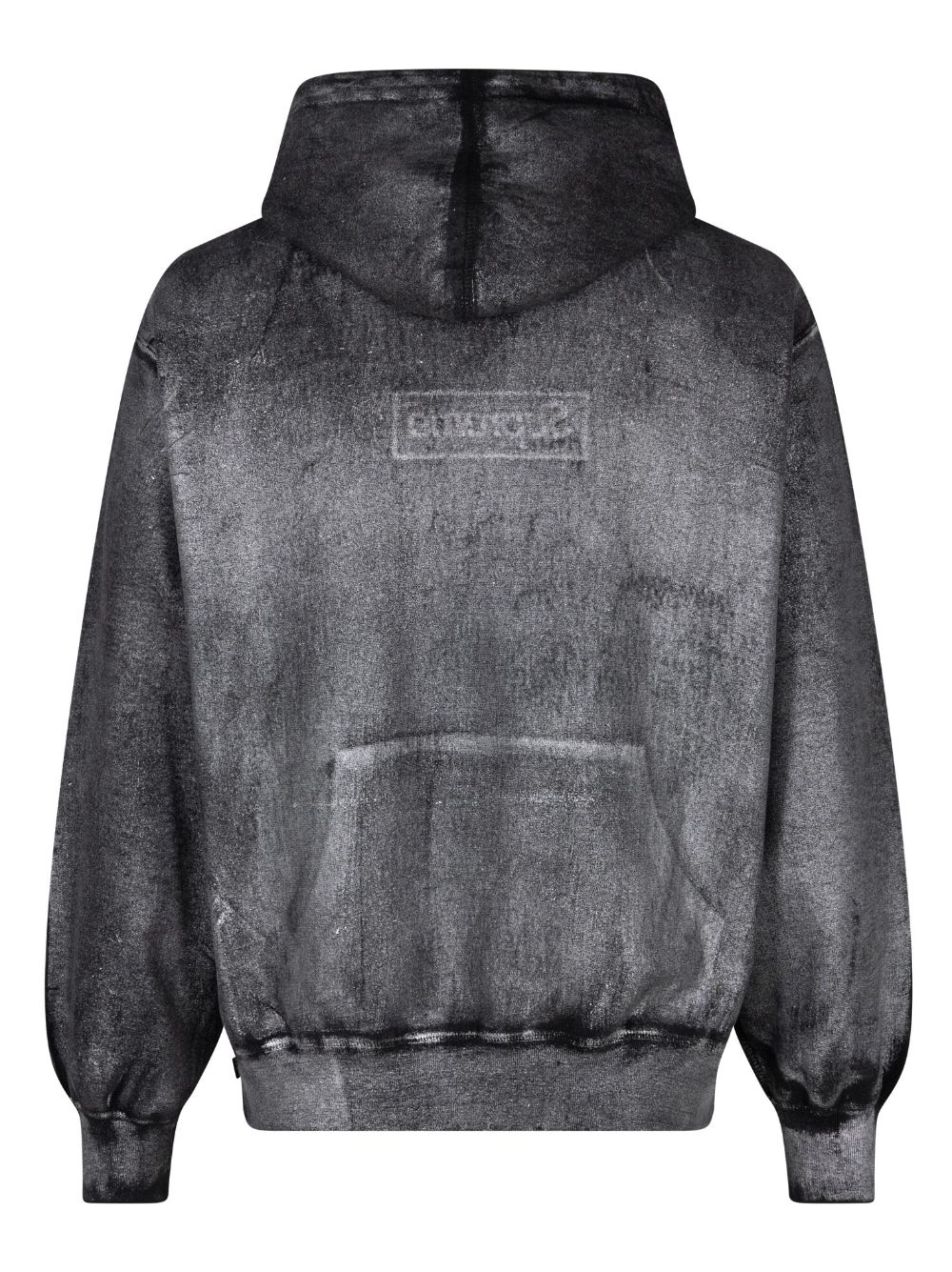 Supreme X Mm6 Maison Margiela Box Logo Zip Up Hooded Sweatshirt