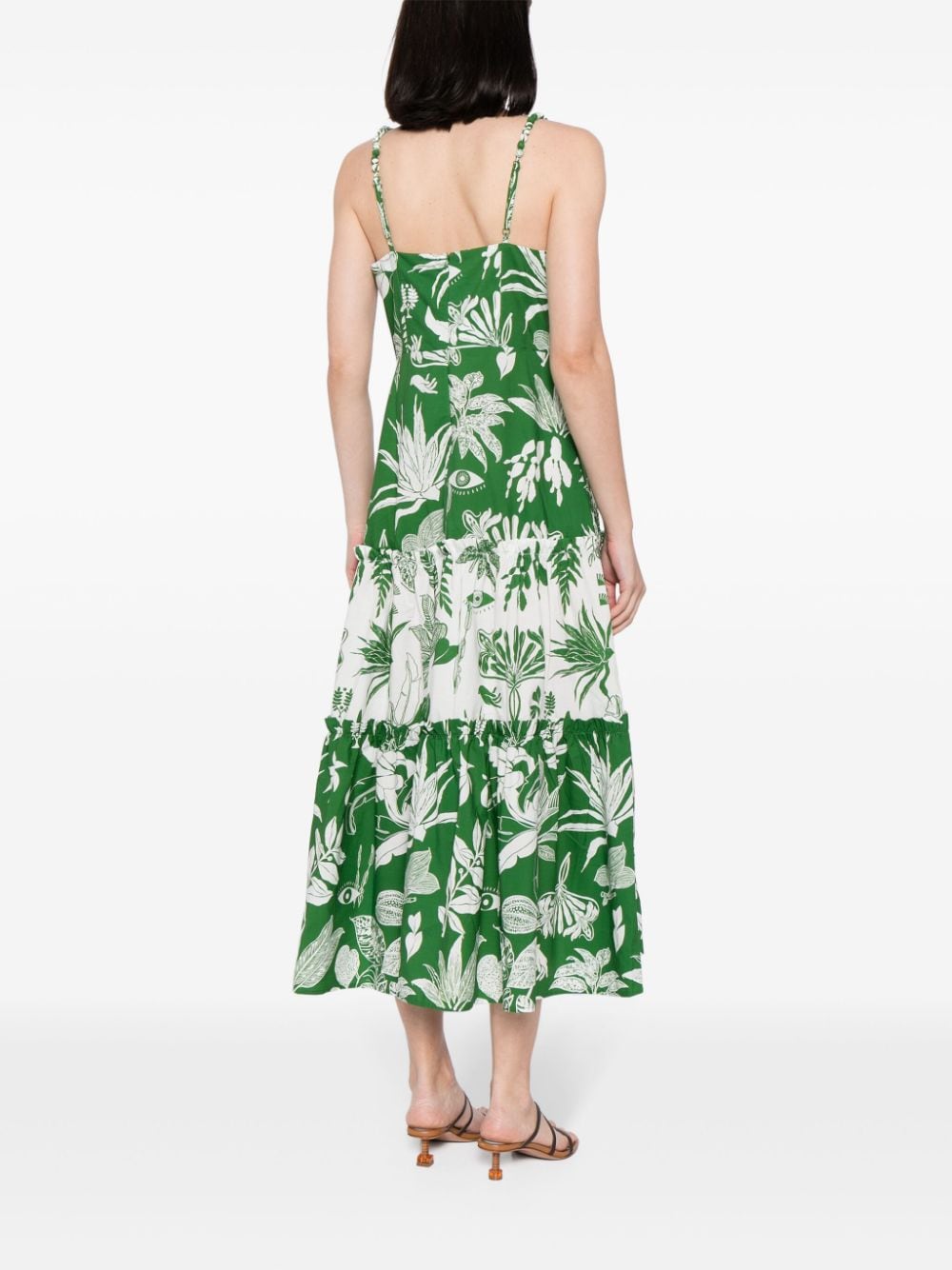 forest soul mix midi dress Farm Rio Forest Soul Mix Midi Dress by Farm Rio