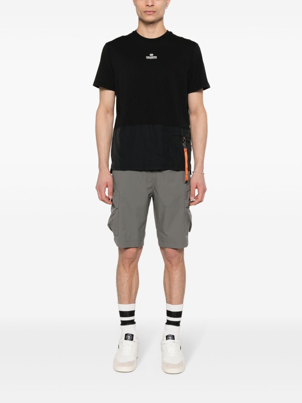 PARAJUMPERS clint panelled t-shirt