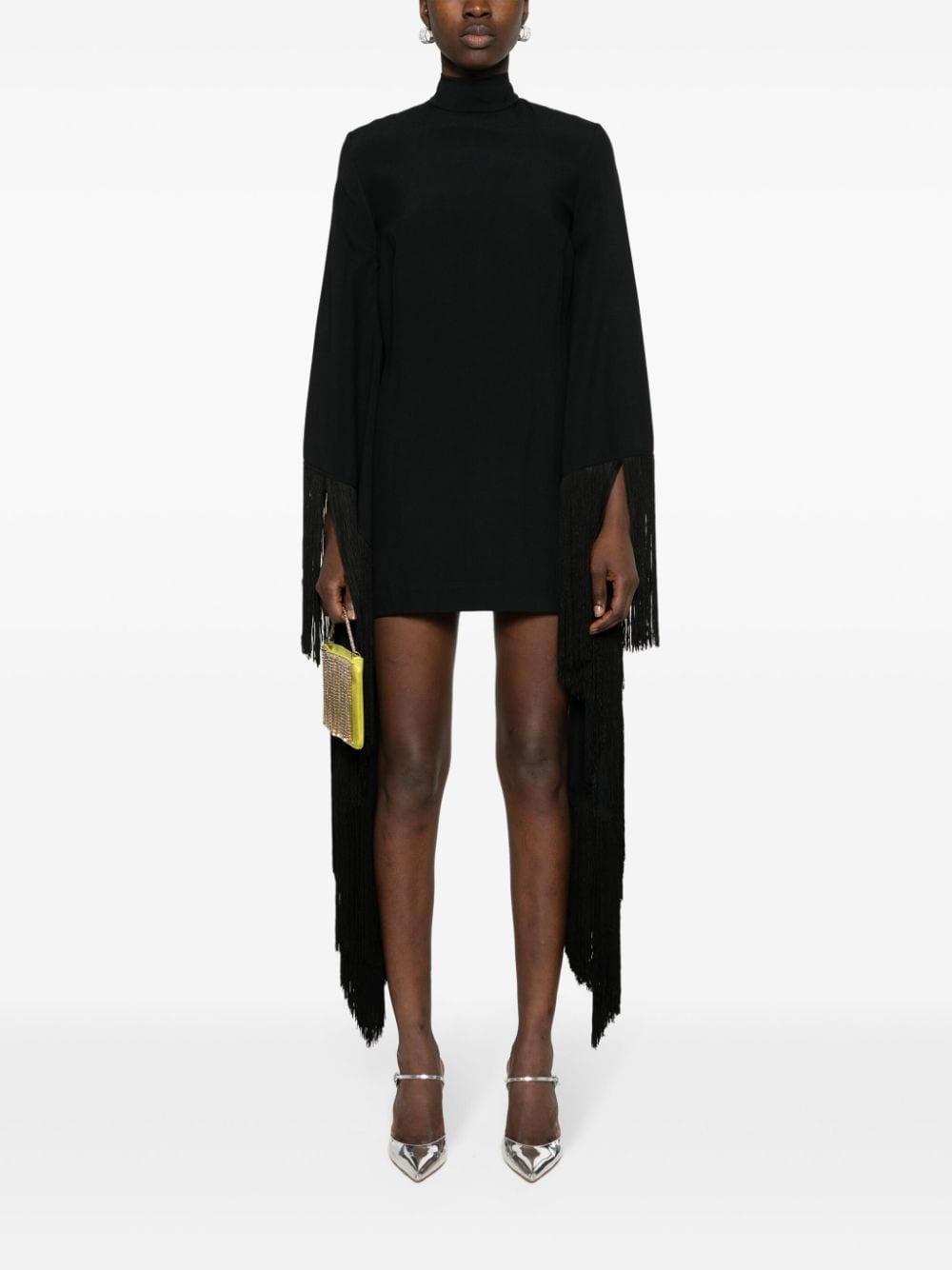 TALLER MARMO Taller Marmo del mar fringed mini dress