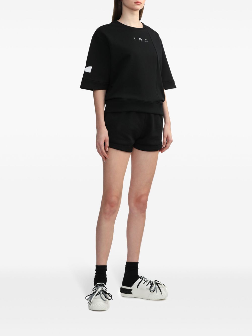 IRO PARIS Emmy Organic-Cotton Mini Shorts
