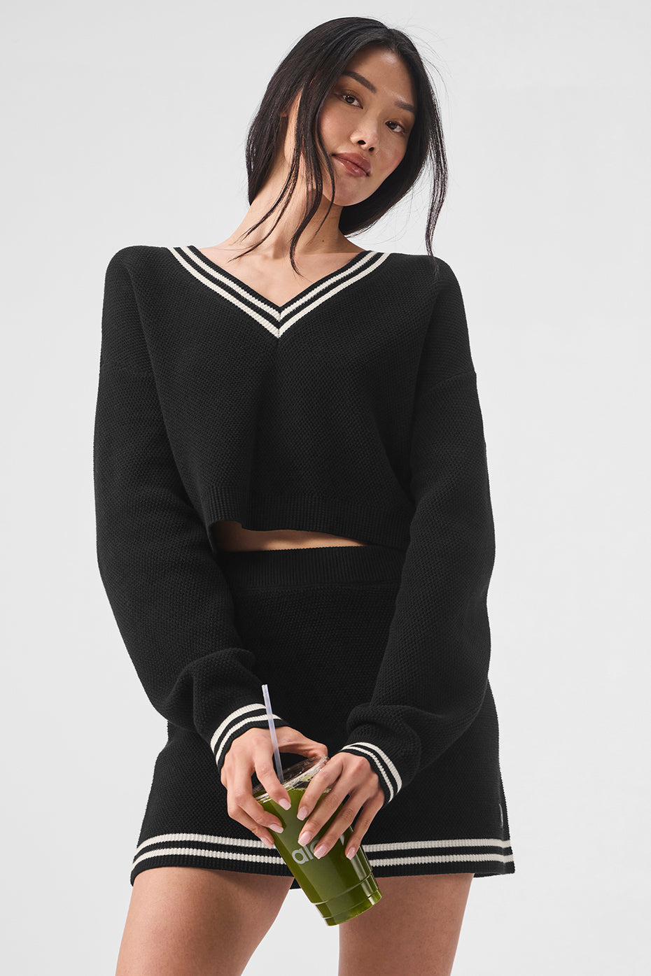 sachin and babi light blue dress This Alo Yoga Fall Jacket Is My Go-To Closet Staple