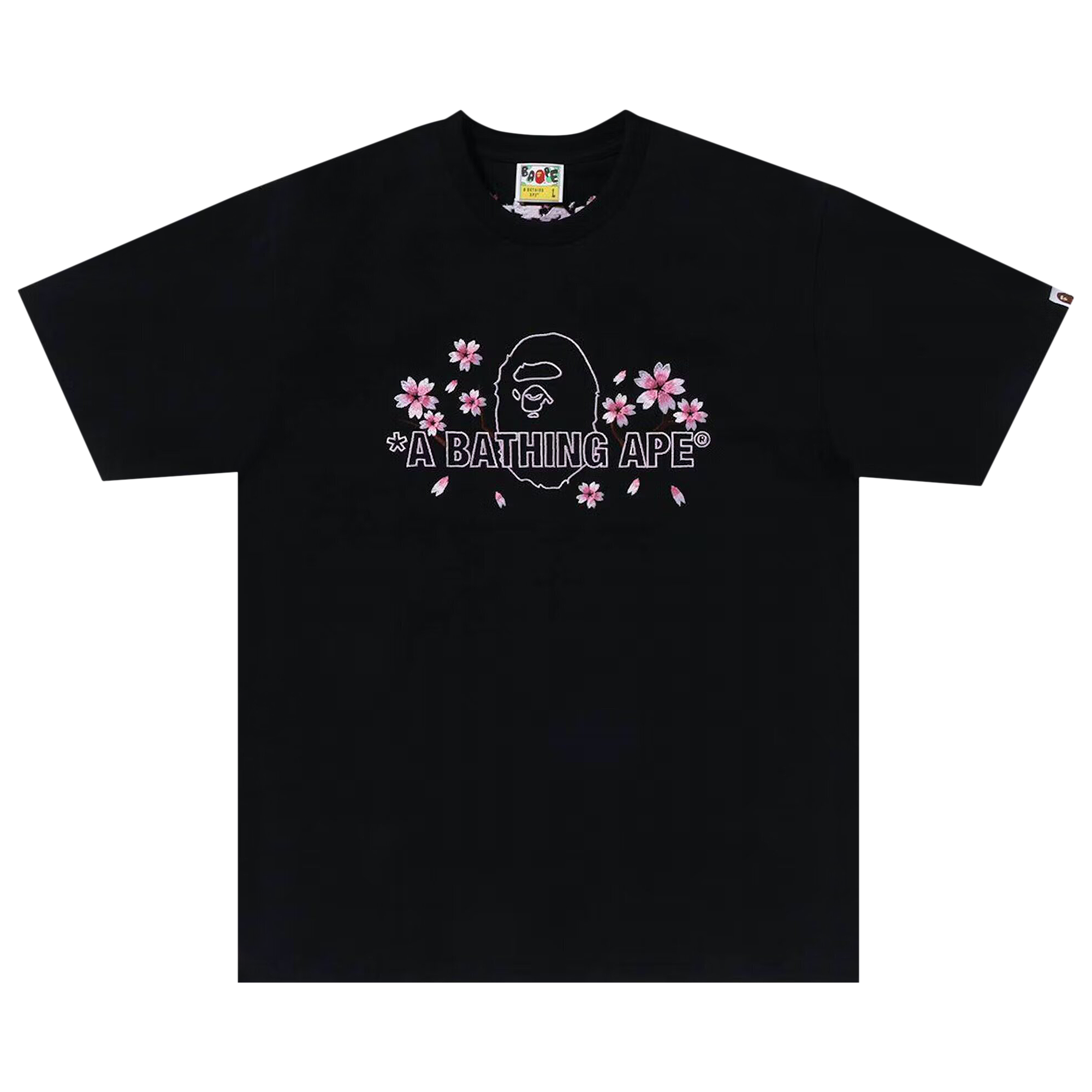 A Bathing Ape Sakura Tee - Black | Editorialist