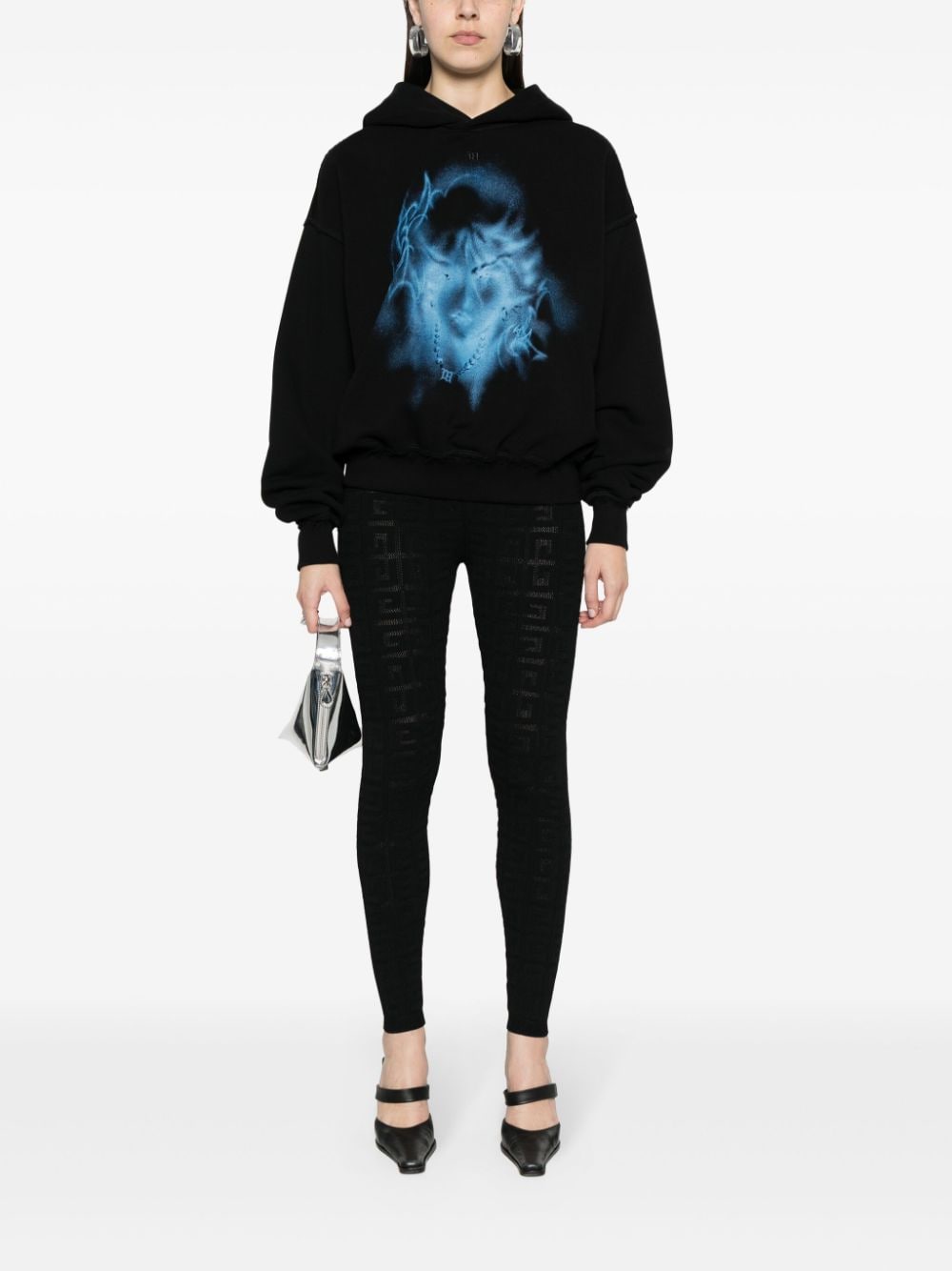 GIVENCHY 4G-Motif Knitted Trousers
