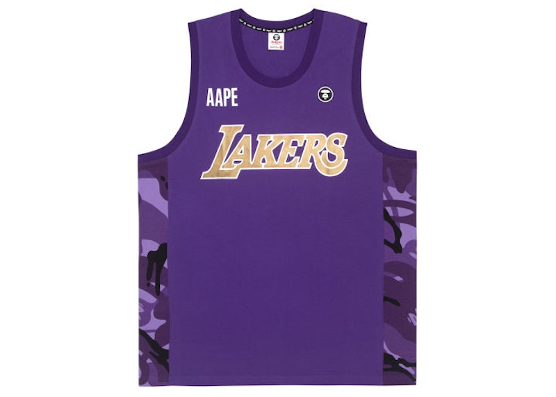 A BATHING APE Los Angeles Lakers ユニフォーム A Bathing Ape X Nba