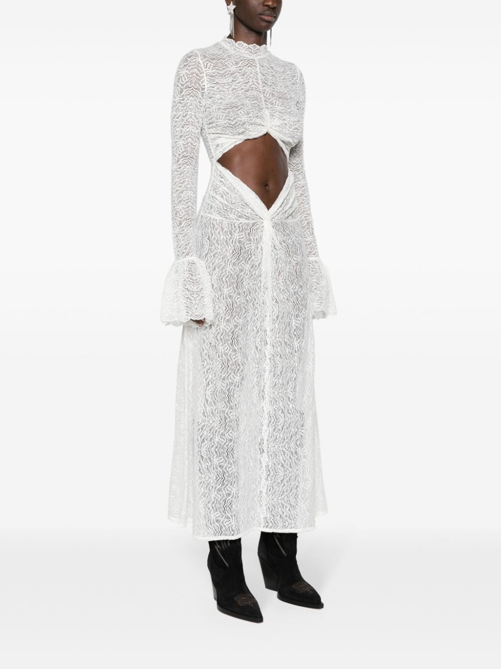 beaufille white lace dress Emmeline Dress White / XL