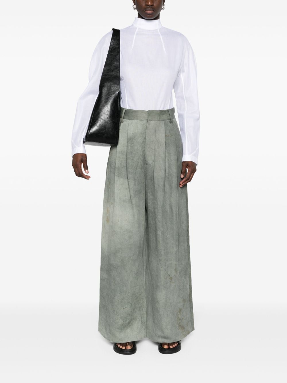 UMA WANG Uma Wang Paella Palazzo Trousers