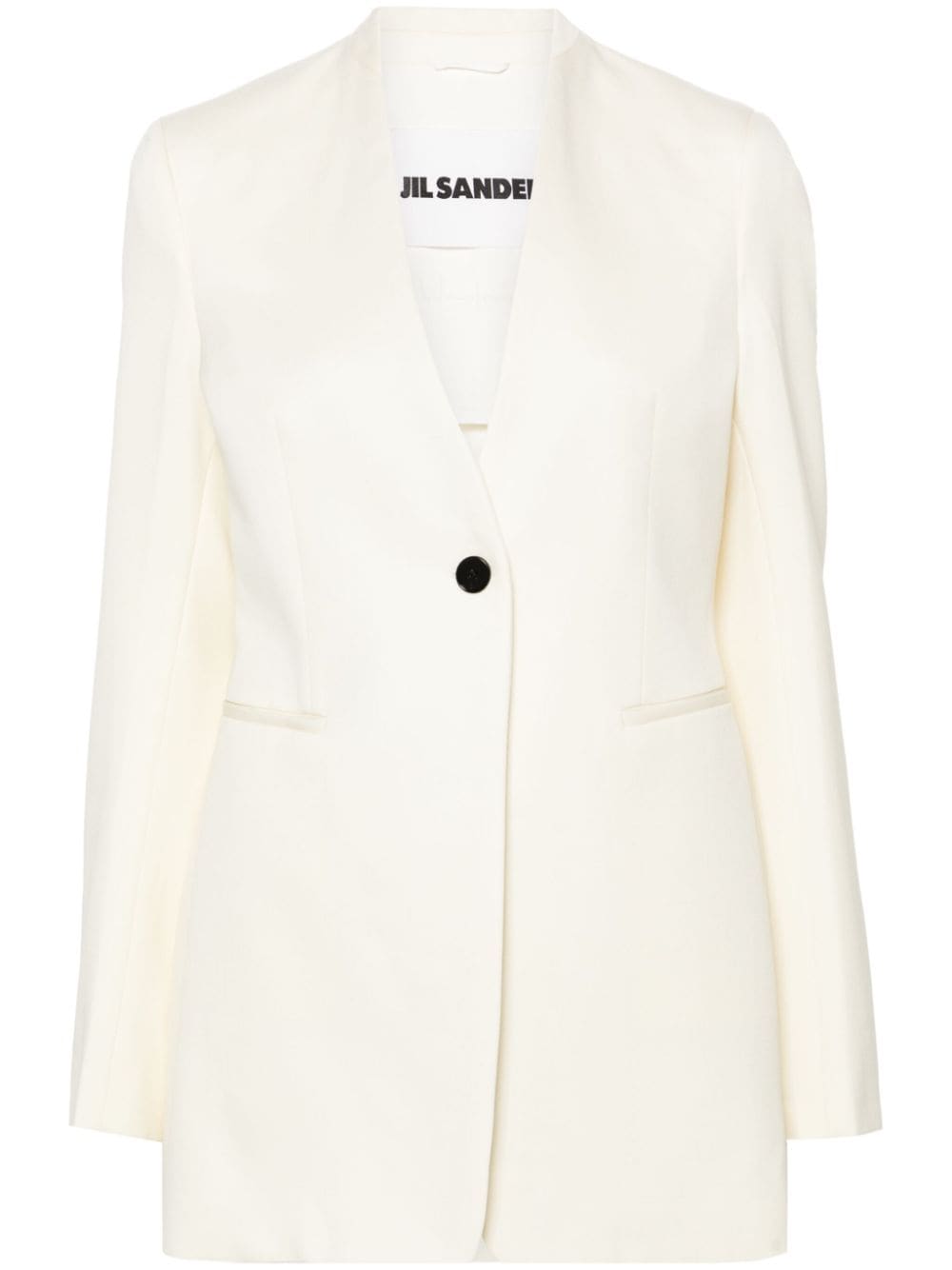 JIL SANDER Jil Sander Single-Breasted Wool Blazer