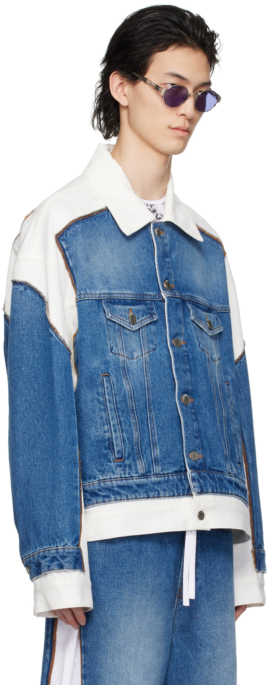Buy Jean Paul Gaultier The Trompe L'œil' Denim Jacket - 5701