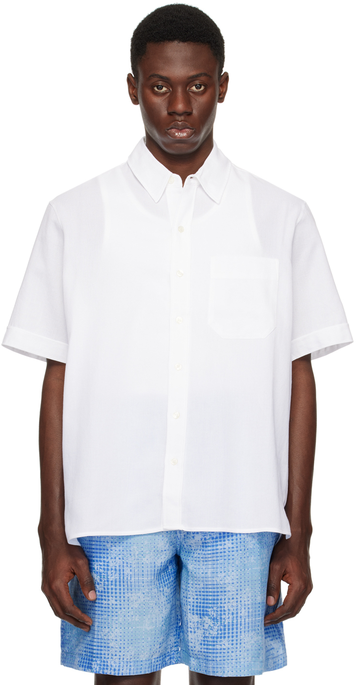 Cdlp Tennis-Tail Shirt In White - 60% Off | Editorialist