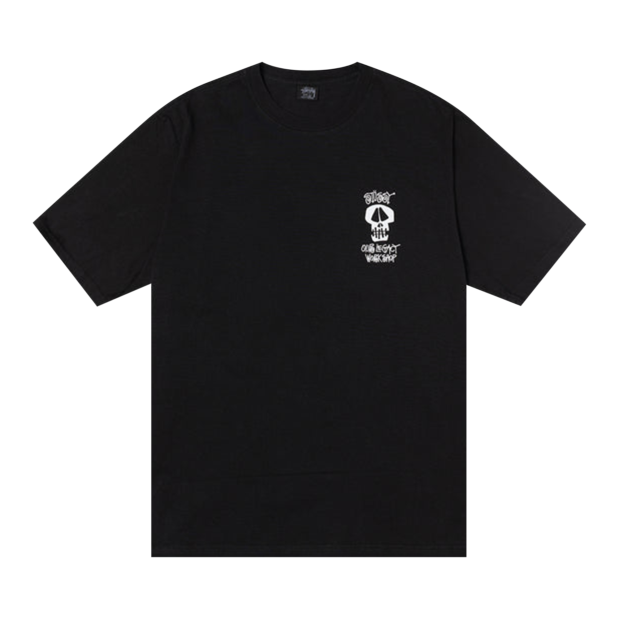 StüSsy X Our Legacy Frame Pigment Dyed Tee - Black | Editorialist