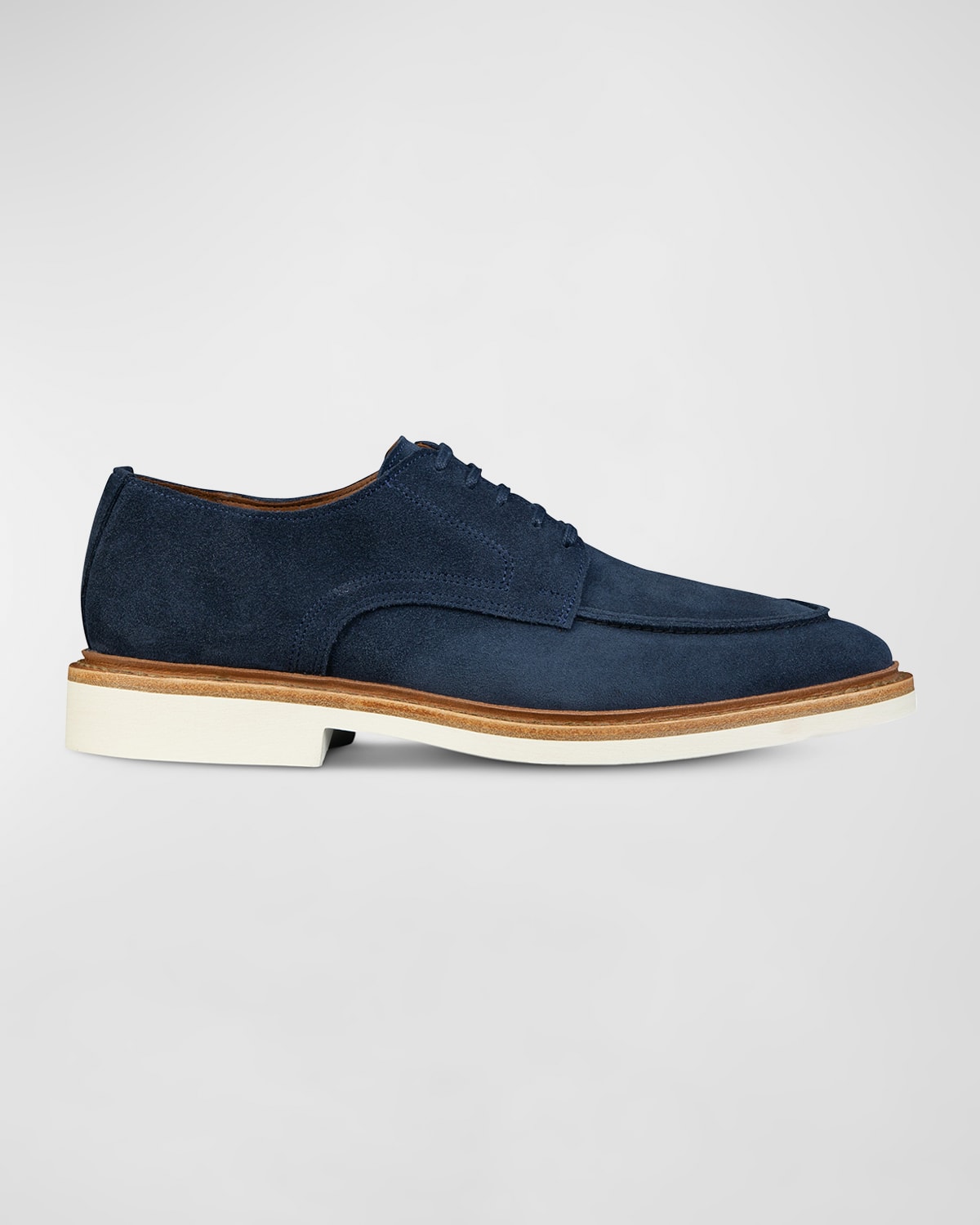 Allen Edmonds Henderson Suede Low-top Sneakers - Navy  display picture 3