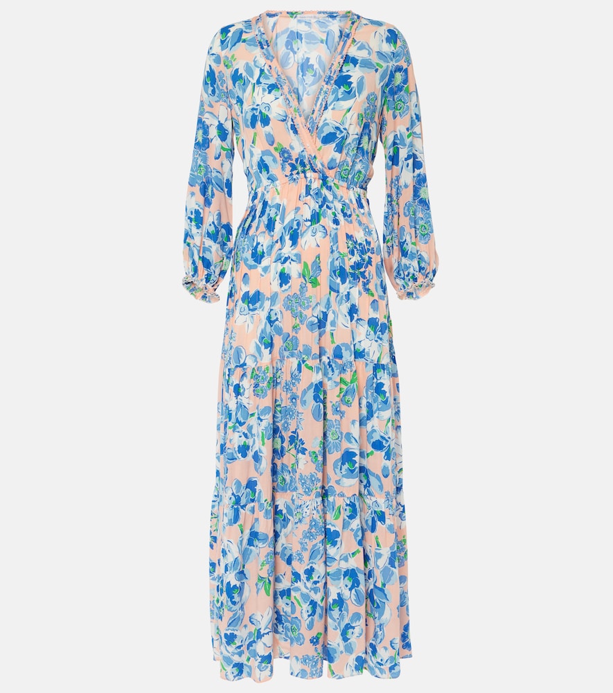 POUPETTE ST BARTH Poupette St Barth Emily Floral Maxi Dress