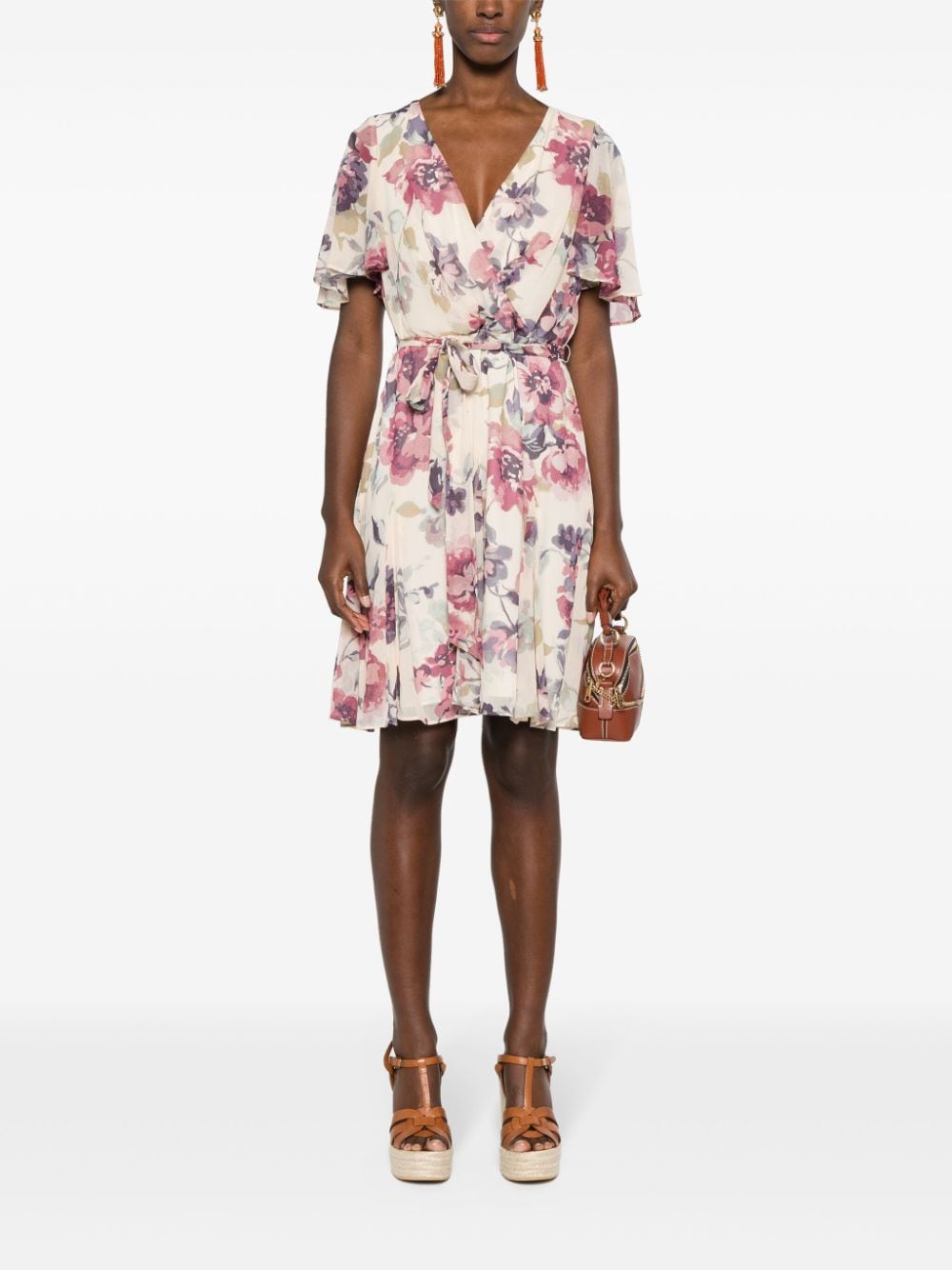 RALPH LAUREN Floral-Print Wrap Dress
