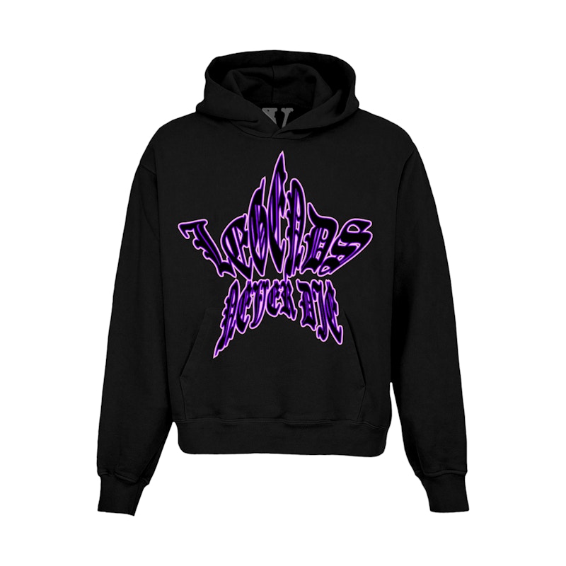 Juice Wrld X Vlone Legend Hoodie - Black | Editorialist