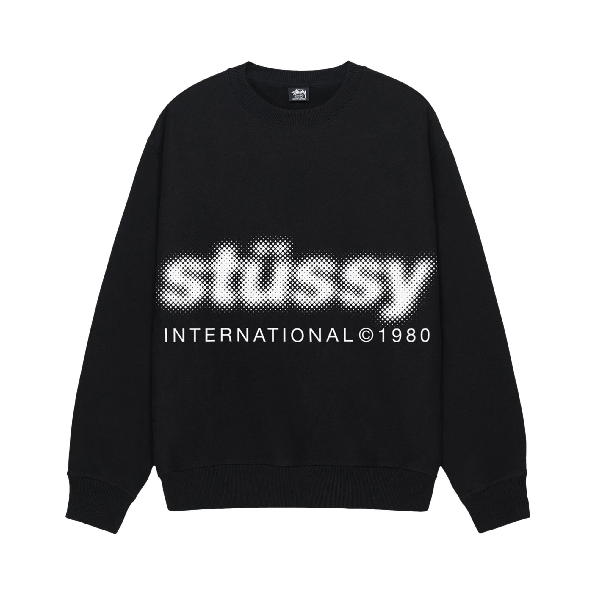 StüSsy Blur Crew - Black | Editorialist
