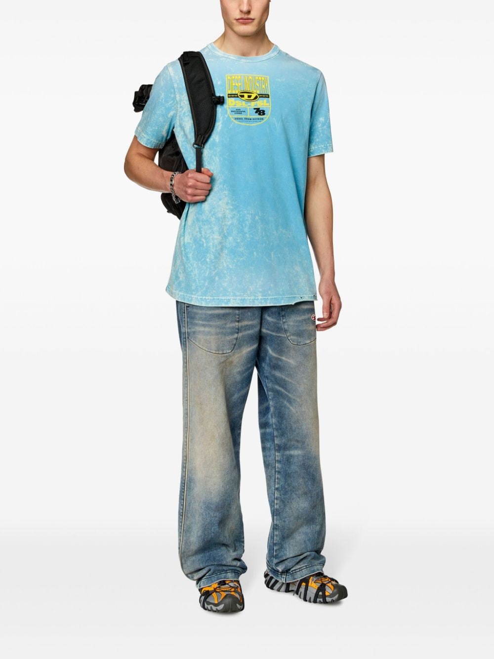 DIESEL® t-just-n17 distressed t-shirt