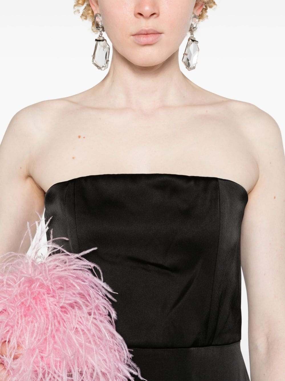 Alice + Olivia Doreen Strapless Maxi Dress In Black - 34% Off | Editorialist