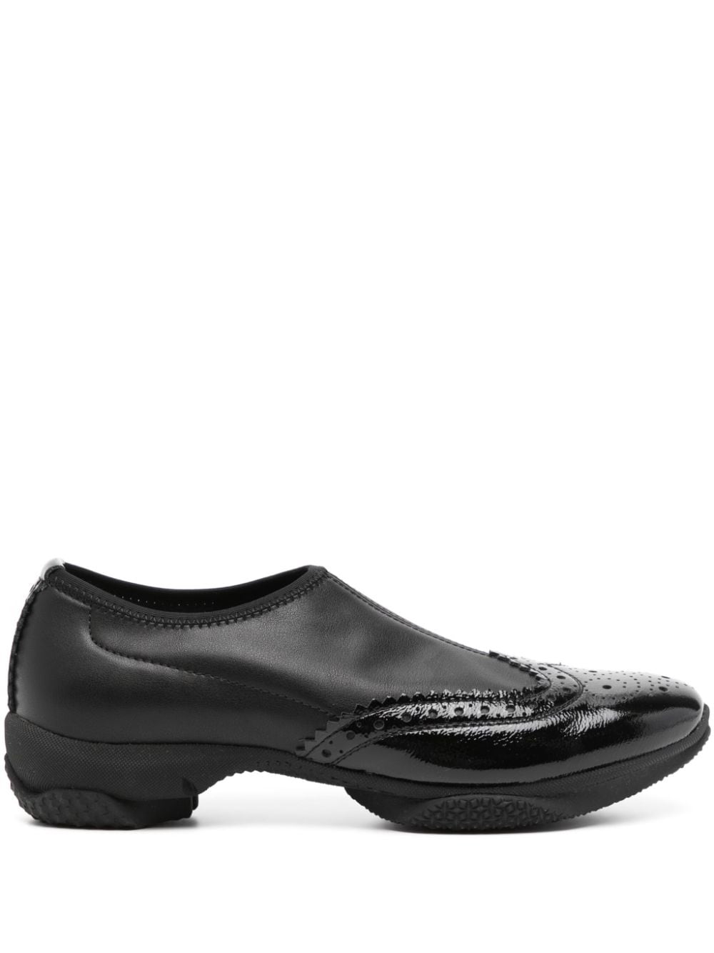 靴 KIKO KOSTADINOV SONIA SLIP-ON BLACK 38 Kiko Kostadinov Black Sonia Slip On Brogues Kiko Kostadinov