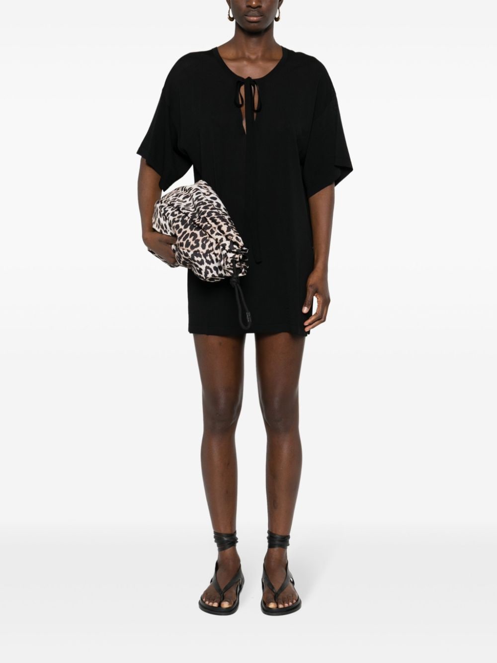 P.A.R.O.S.H P.A.R.O.S.H. Pussy-Bow Knitted Top