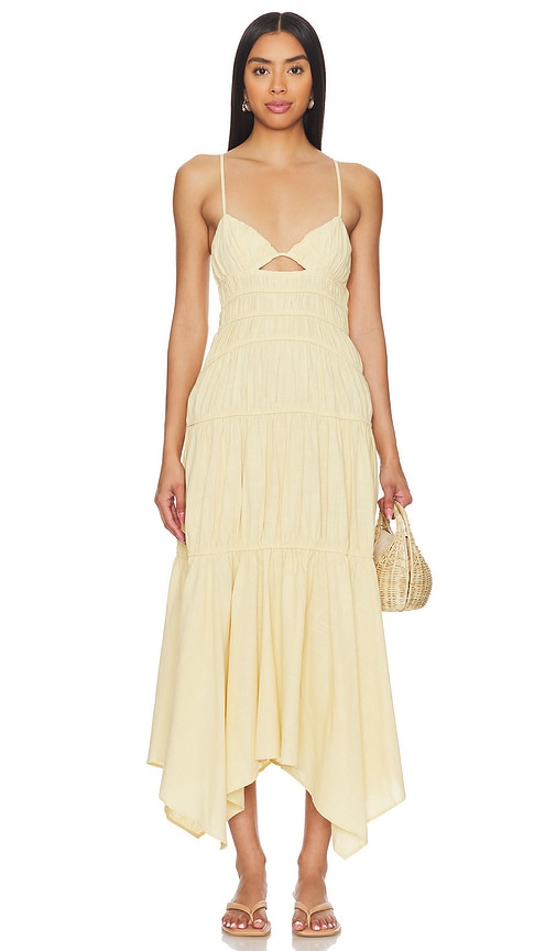 maggy london pink lace dress Maggy London Women's Printed Lace Sleeveless Midi Dress - Rose/White