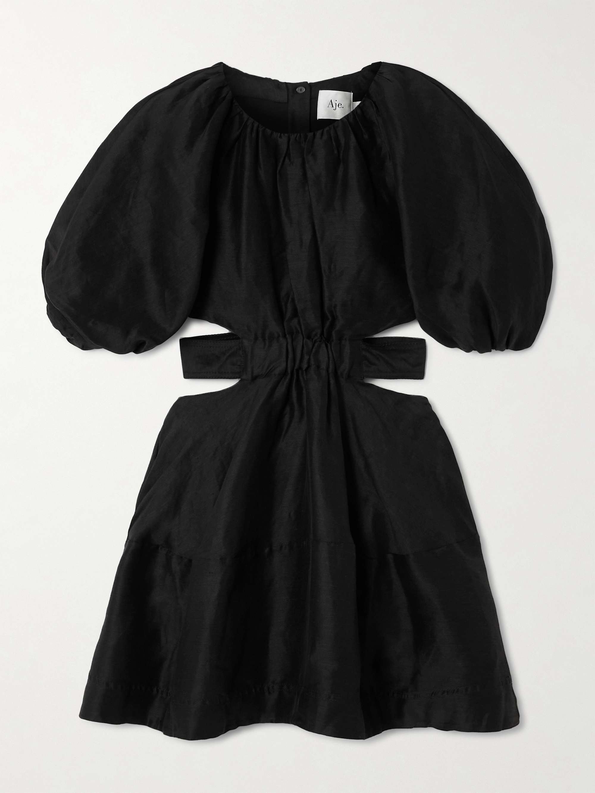 Aje Chateau Puff-Sleeve Mini Dress In Sunshine - 60% Off | Editorialist