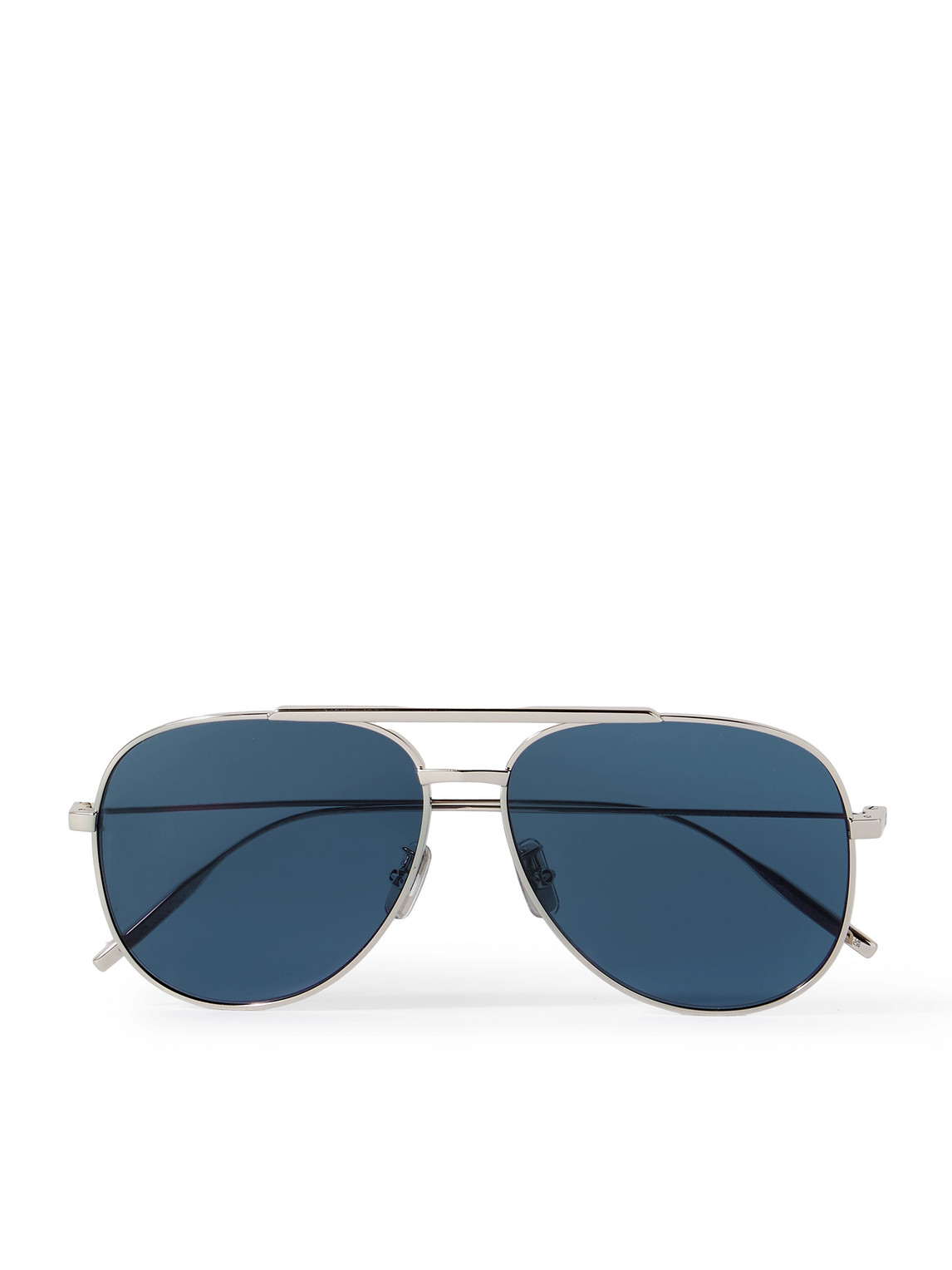 Givenchy Gv Speed Aviator-Style -Tone Sunglasses In Silver  display picture 2