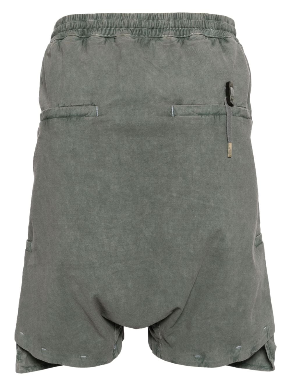 Buy Boris Bidjan Saberi Drop-crotch Drawstring Shorts - Green At