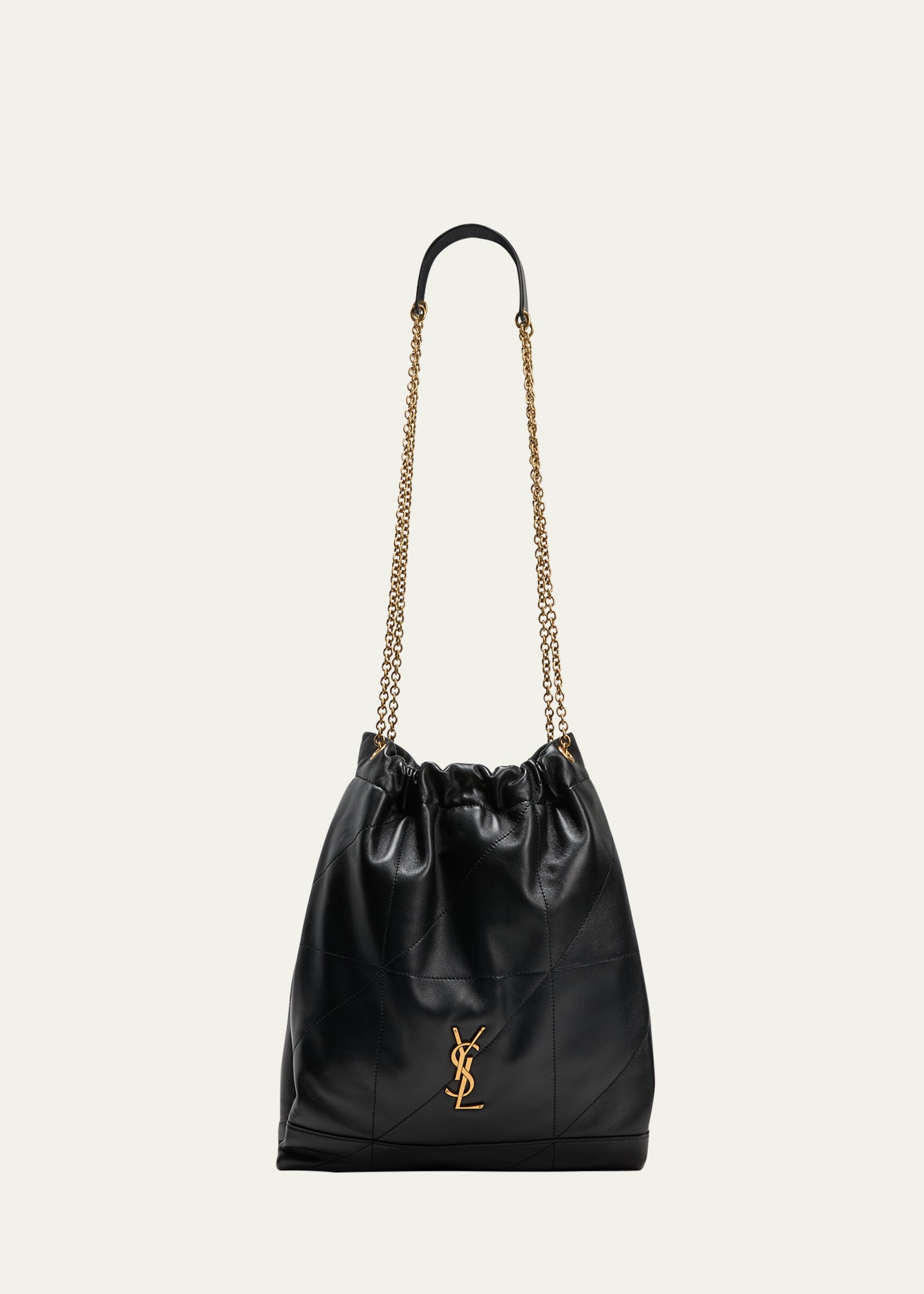 Saint Laurent Jamie 4.3 Pochon Shoulder Bag - Black | Editorialist