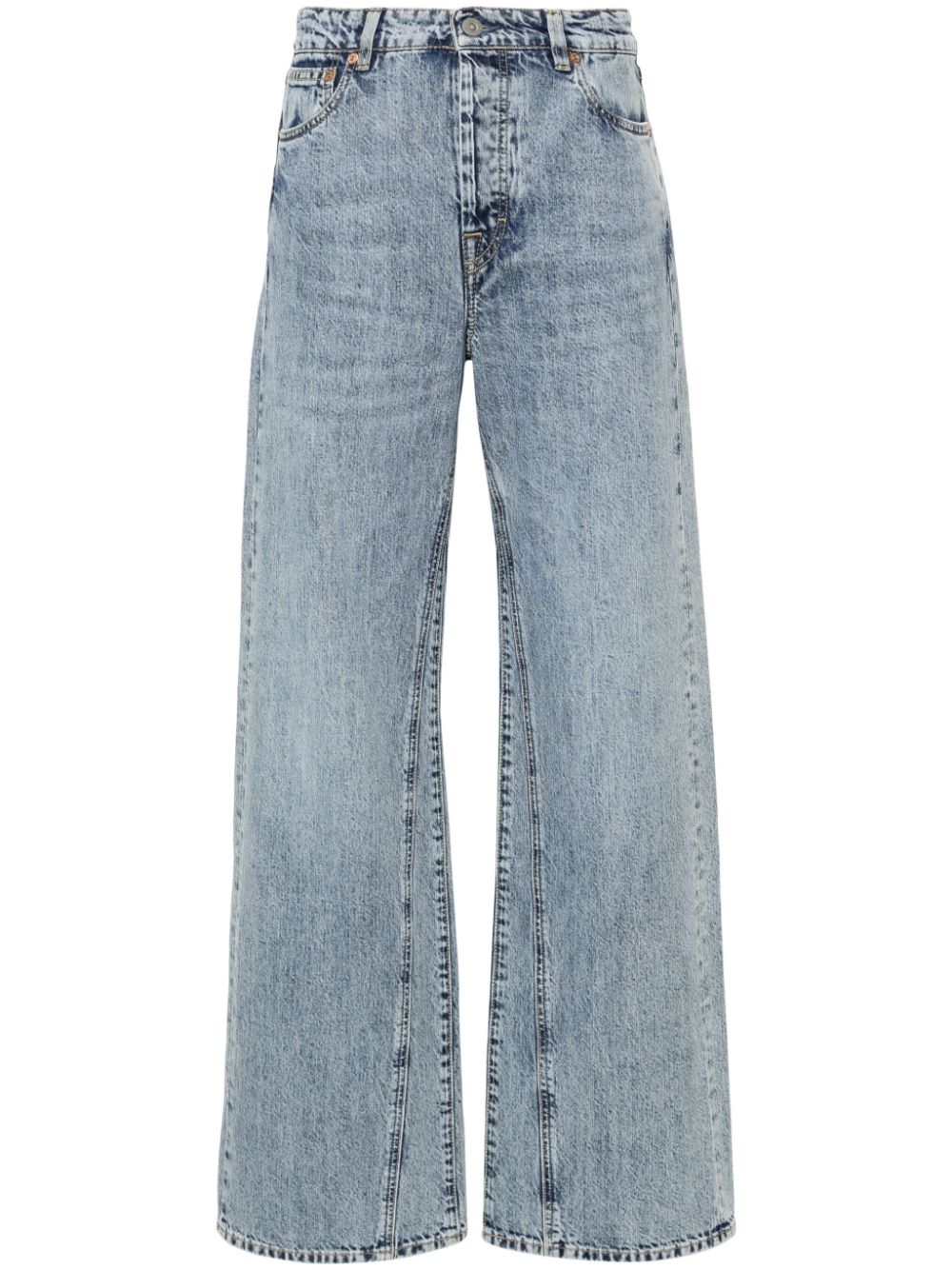 Our Legacy Treble Cut Jeans In Shadow Wash Denim - 70% Off