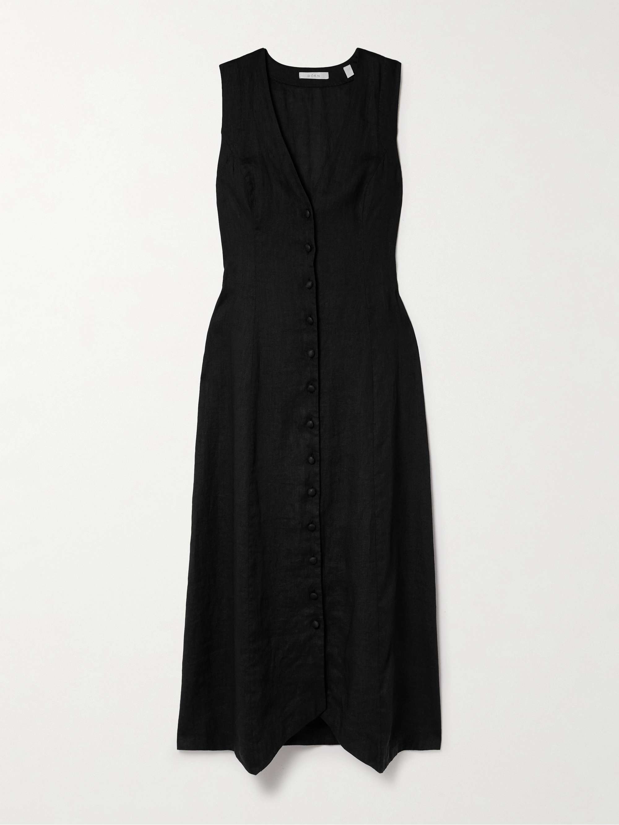 black pixie dress ARZAIA MUSHROOM PIXIE MINI DRESS - BLACK main image 1