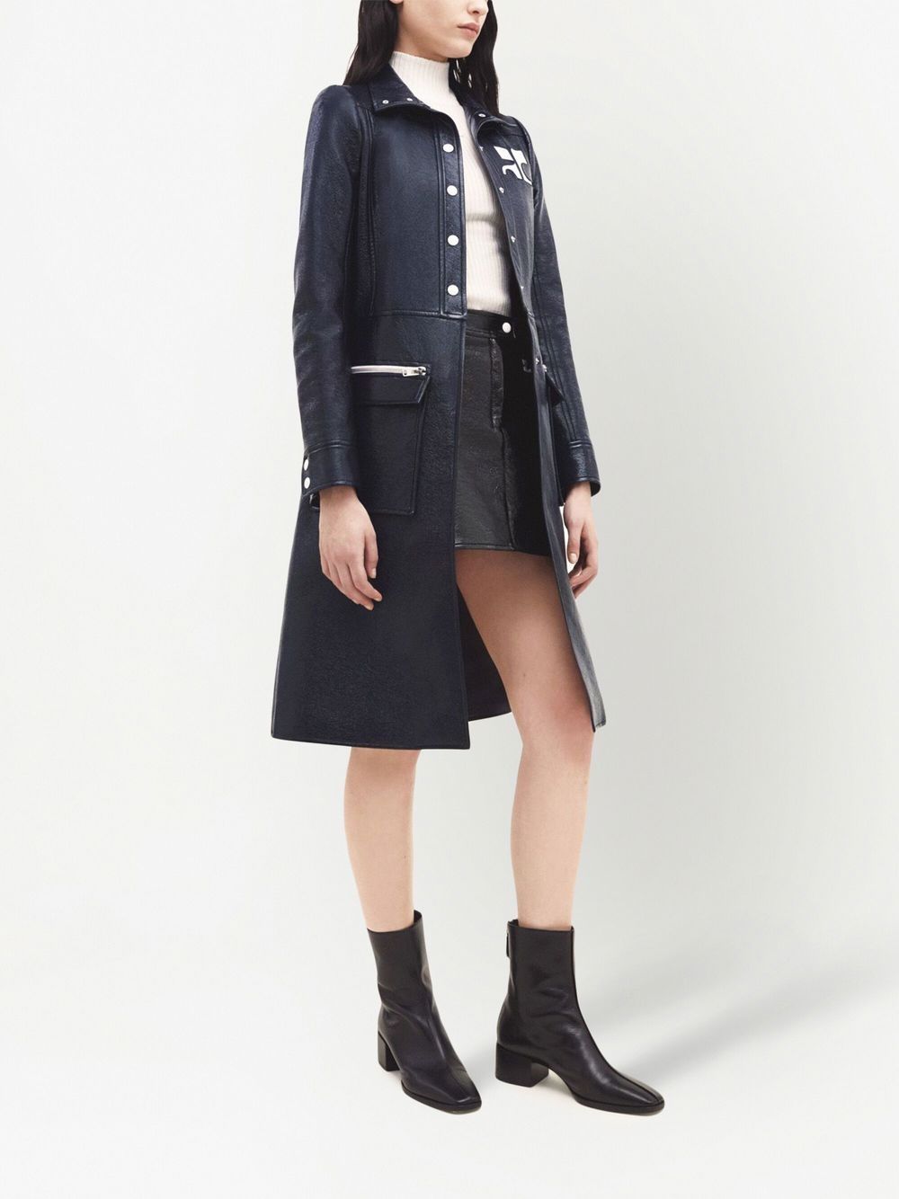 COURREGES Courrèges Reedition Vinyl Trenchcoat